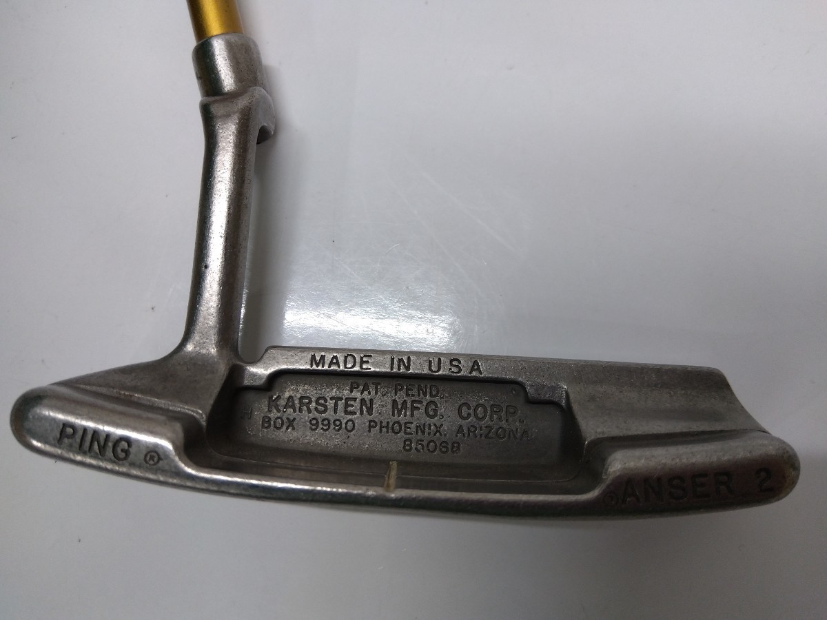 パター PING ANSER2 KARSTEN MFG CORP 85068 ALDILA ALDA HM-40 メンズ右(PING)｜売買されたオークション情報、yahooの商品情報を ...