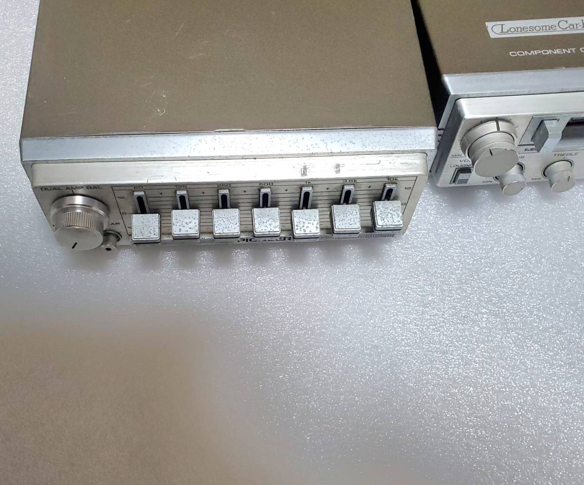 パイオニア ロンサムカーボーイ 当時物 カーステ カーオーディオ コンポーネント イコライザー ハコスカ ケンメリ ジャパン GX(テープデッキ)｜売買されたオークション情報、yahooの商品 ...