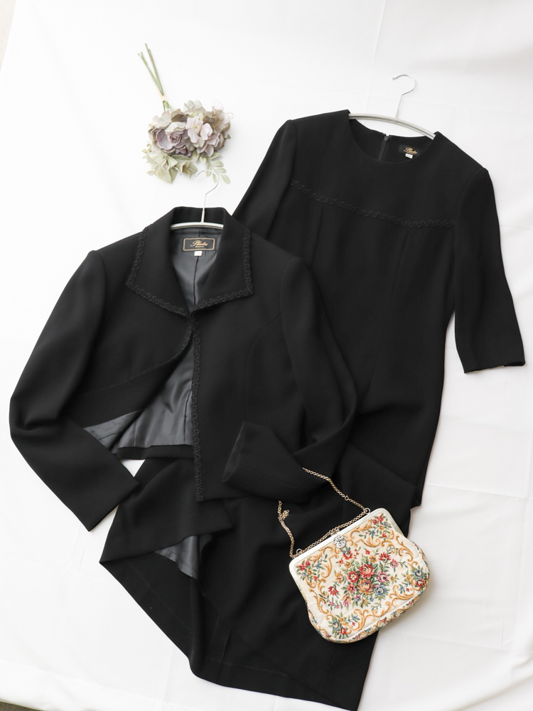 良品 PLATA ELEGANCE セットアップ 長袖 レディースファッション 7 S ジャケット ブラックフォーマル 喪服 プラタエレガンス A00919(ブラックフォーマル、喪服)｜売買さ ...