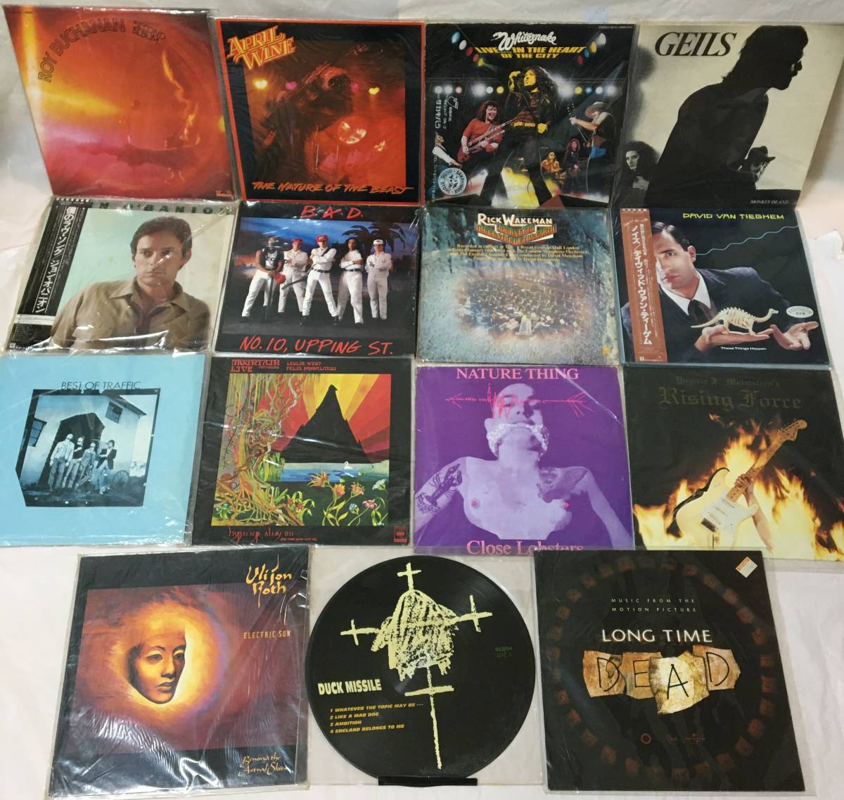 〇E497〇LP レコード ROCK ロック 150枚まとめて US/見本盤含 KISS/PinkFloyd/Led Zeppelin/DEEP PURPLE/QUEEN/BEETLES ...