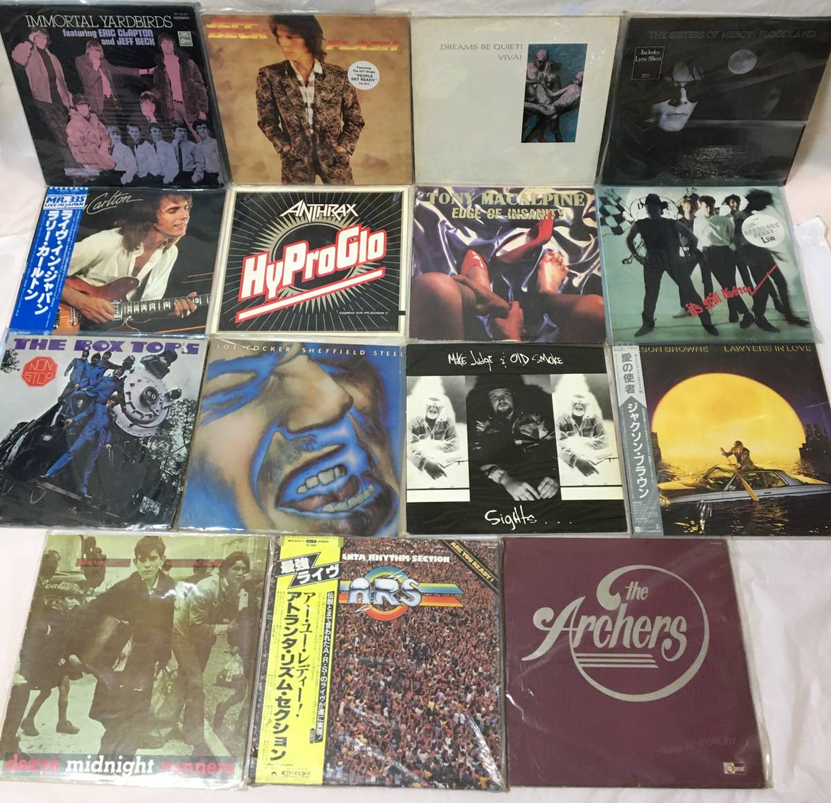 〇E497〇LP レコード ROCK ロック 150枚まとめて US/見本盤含 KISS/PinkFloyd/Led Zeppelin/DEEP PURPLE/QUEEN/BEETLES ...