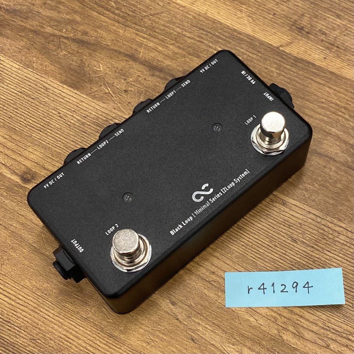 最落無し One Control Minimal Series Black Loop -2Loop with 2DC OUT- / r41294 2つのDC Outを搭載した2Loop ...