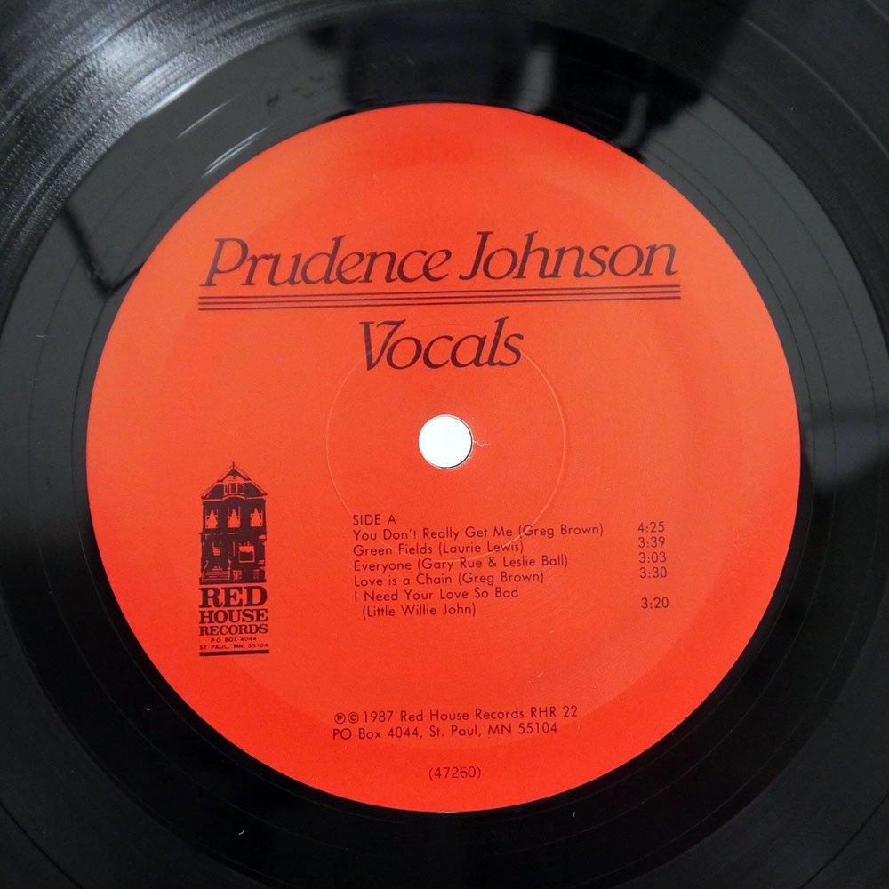 米 PRUDENCE JOHNSON/VOCALS/RED HOUSE RECORDS RHR 22(P)｜売買されたオークション情報 ...