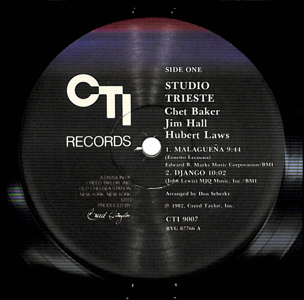 d3111/LP/米/VG刻印/Chet Baker/Jim Hall/Hubert Laws/Studio Trieste(ジャズ一般 ...