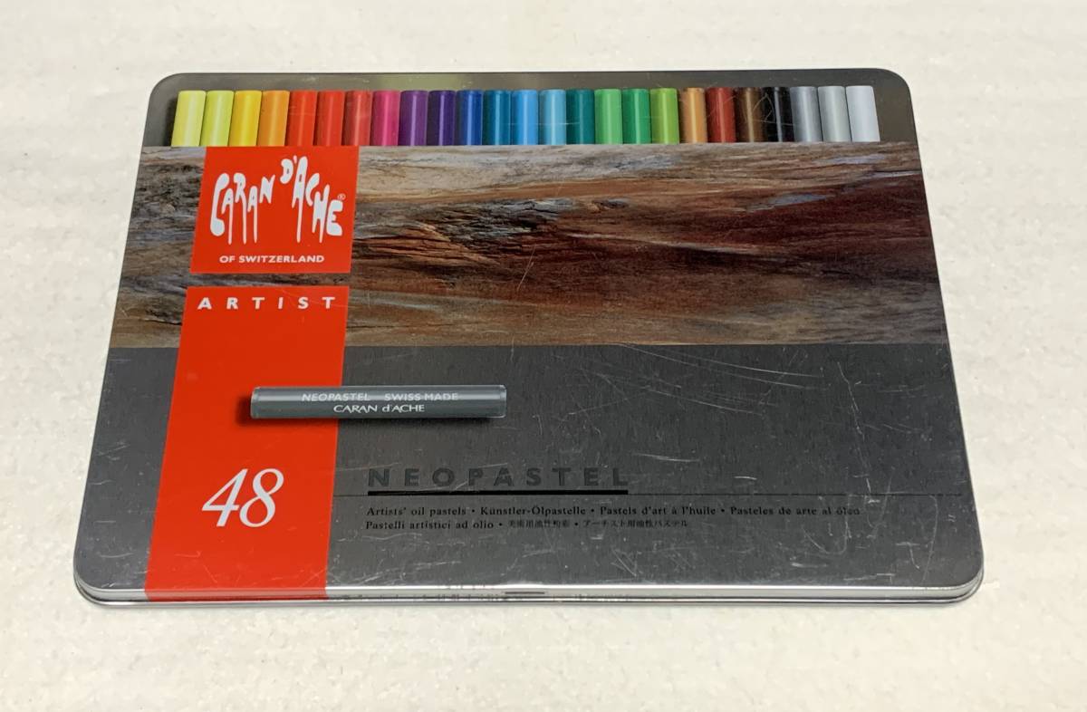 カランダッシュ ネオパステル 48色 CARAN d'ACHE ARTIST NEOPASTEL(パステル、コンテ)｜売買されたオークション ...