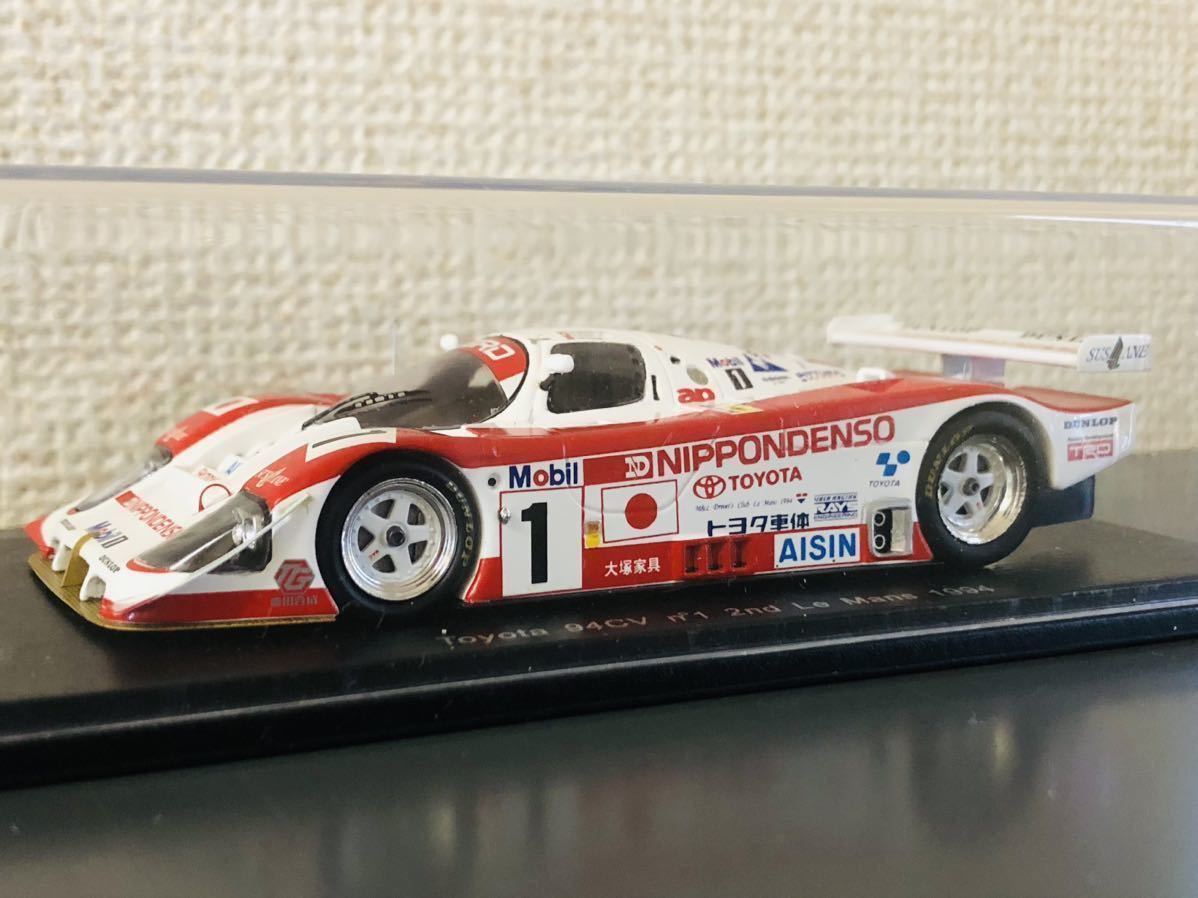 激レア 500台限定 1/43 スパーク トヨタ 94C-V サード ル マン24時間 1994 2位 検 91C-V TS010 TS020 ...