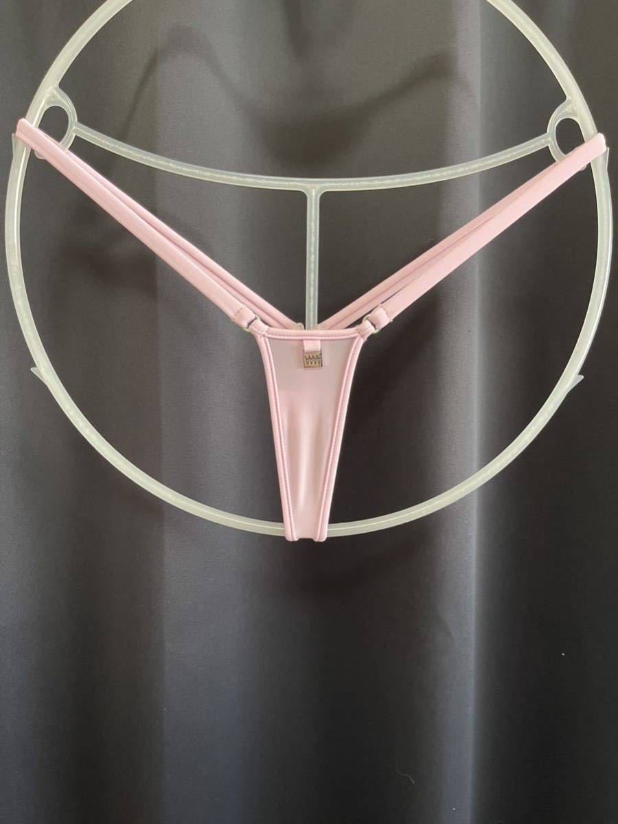 wicked Weasel① Sheer Vision 312 Tri Top + 457 Micro Bottom Bikini pink ...