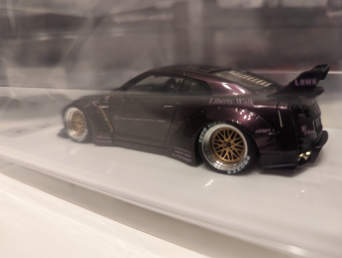 良番 限定35台 1/43 AXELLWORKS特注 LB015AX2 EIDOLON LB WORKS GT-R Type1.5 LB ...