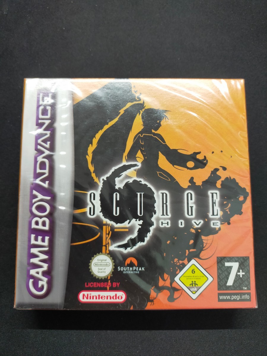 レア GBA ゲームボーイアドバンス 北欧版 SCURGE HIVE スカージハイブ 海外版 SOUTH PEAK サウスピーク(アクション ...