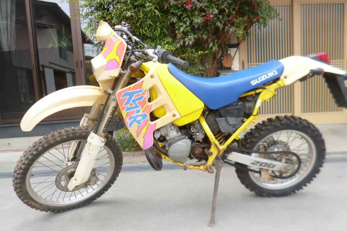 スズキTS200R最終型 書類付きフレーム付属(スズキ)｜売買されたオークション情報、yahooの商品情報をアーカイブ公開 - オークファン ...