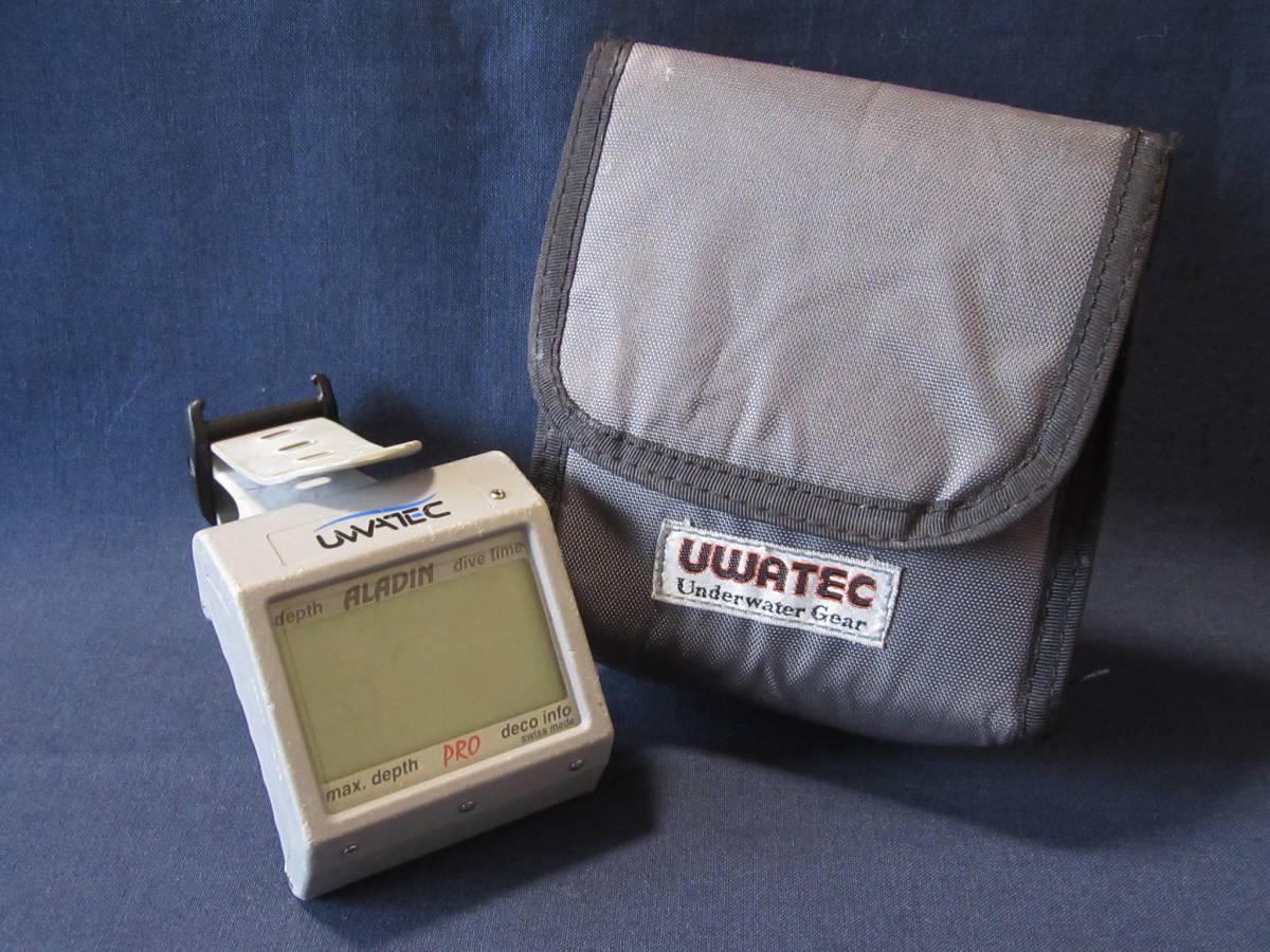UWATEC depth ALADIN dive time PRO ダイビングコンピュータ / スキューバダイビング機材 動作未確認 ジャンク ...