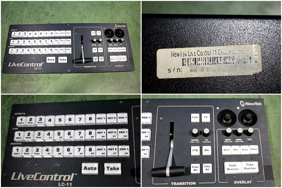 NewTek ニューテック TriCaster スイッチャー TCXD855 HDD無し /TCXD300/TC40 /3PLAY ...