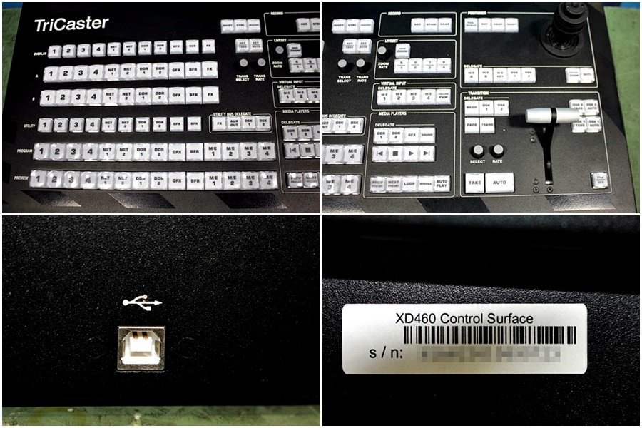 NewTek ニューテック TriCaster スイッチャー TCXD855 HDD無し /TCXD300/TC40 /3PLAY ...