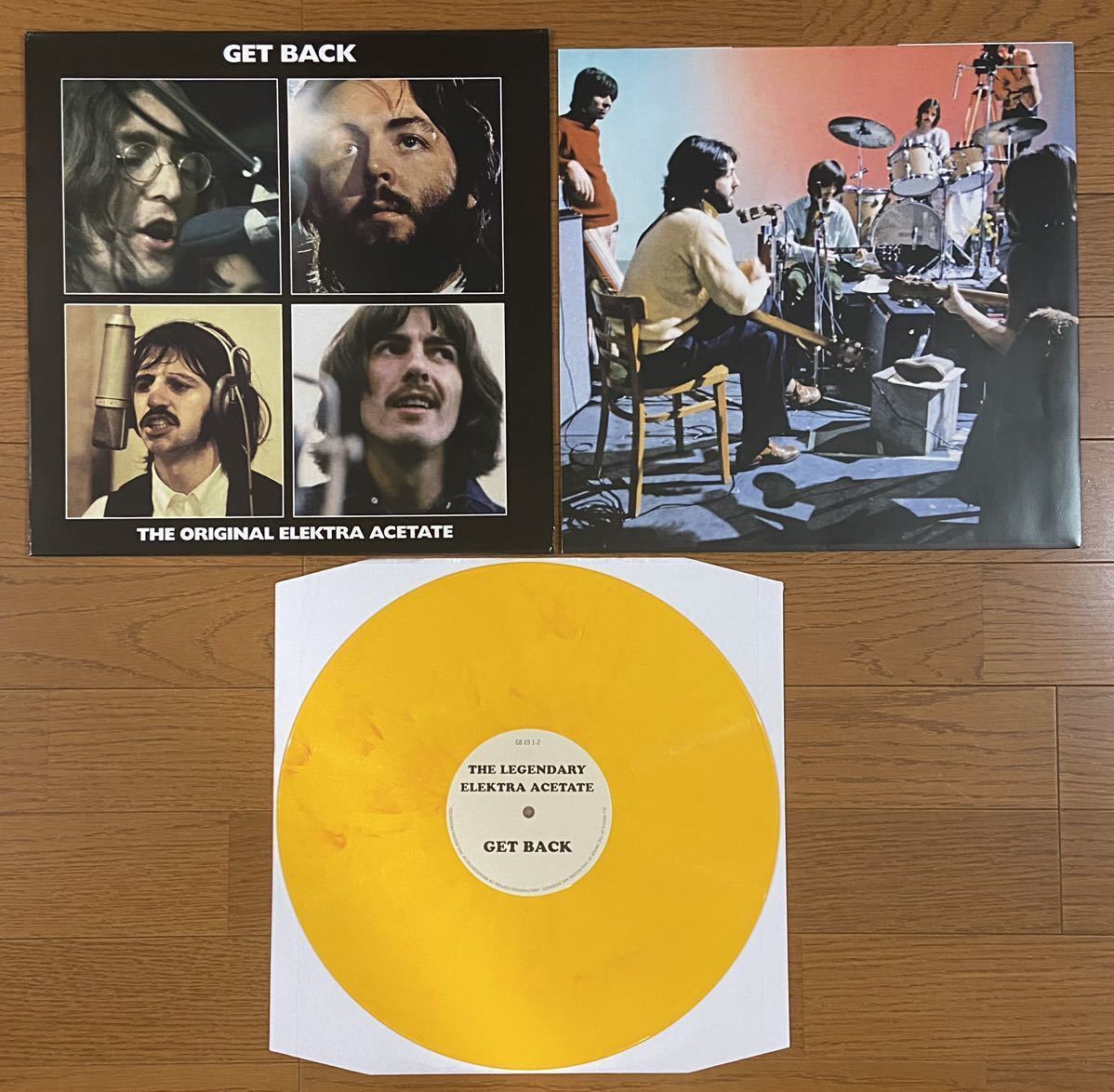 The Beatles - Get Back The Original Elektra Acetate / LPレコード(Beatles ...