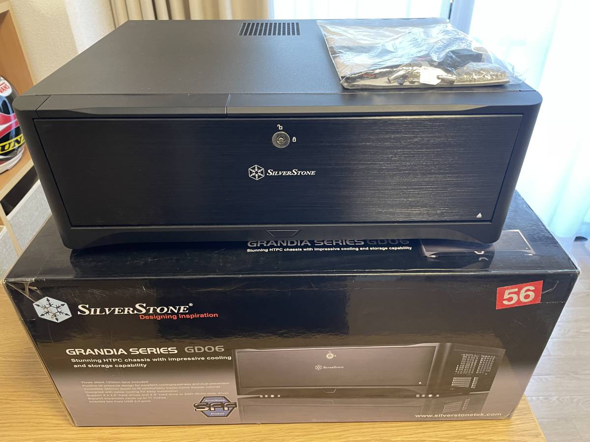 Silver Stone GRANDIA GD06 SST-GD06B MicroATX HTPCケース 品(その他)｜売買されたオークション ...
