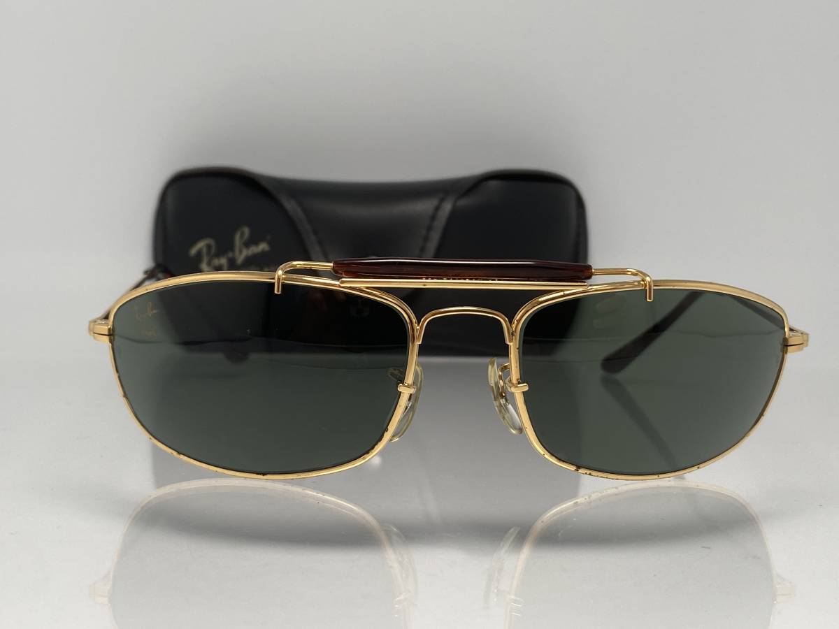限定オリンピック B&L RAY-BANボシュロムレイバン Olympic WRAPサングラス W1709 トルツガブローバー/ゴールド ...