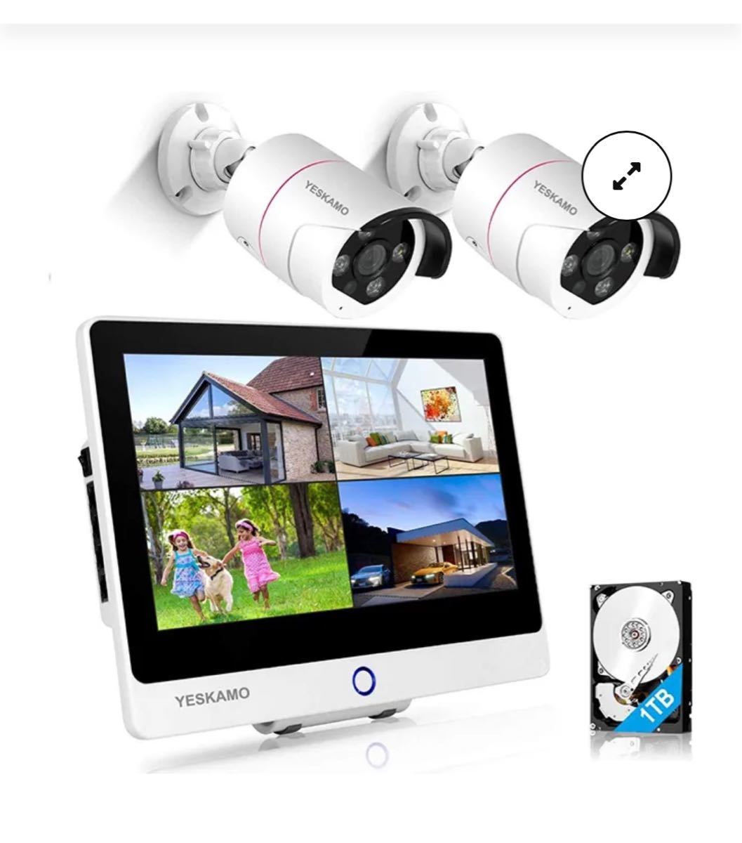 1円〜 YESKAMO 最新AI人感発光 PoE防犯カメラ P912-JP3002-1T 1TB HDD内蔵 01(防犯カメラ)｜売買された ...