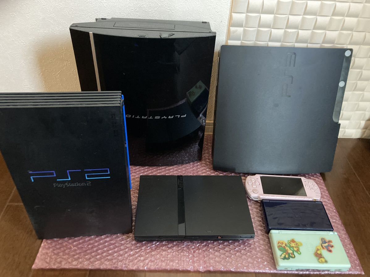 ゲーム機 PS3 PS2 PSP DS light 本体のみ 計7台 動作未確認 ジャンク品(PS3本体)｜売買されたオークション情報 ...