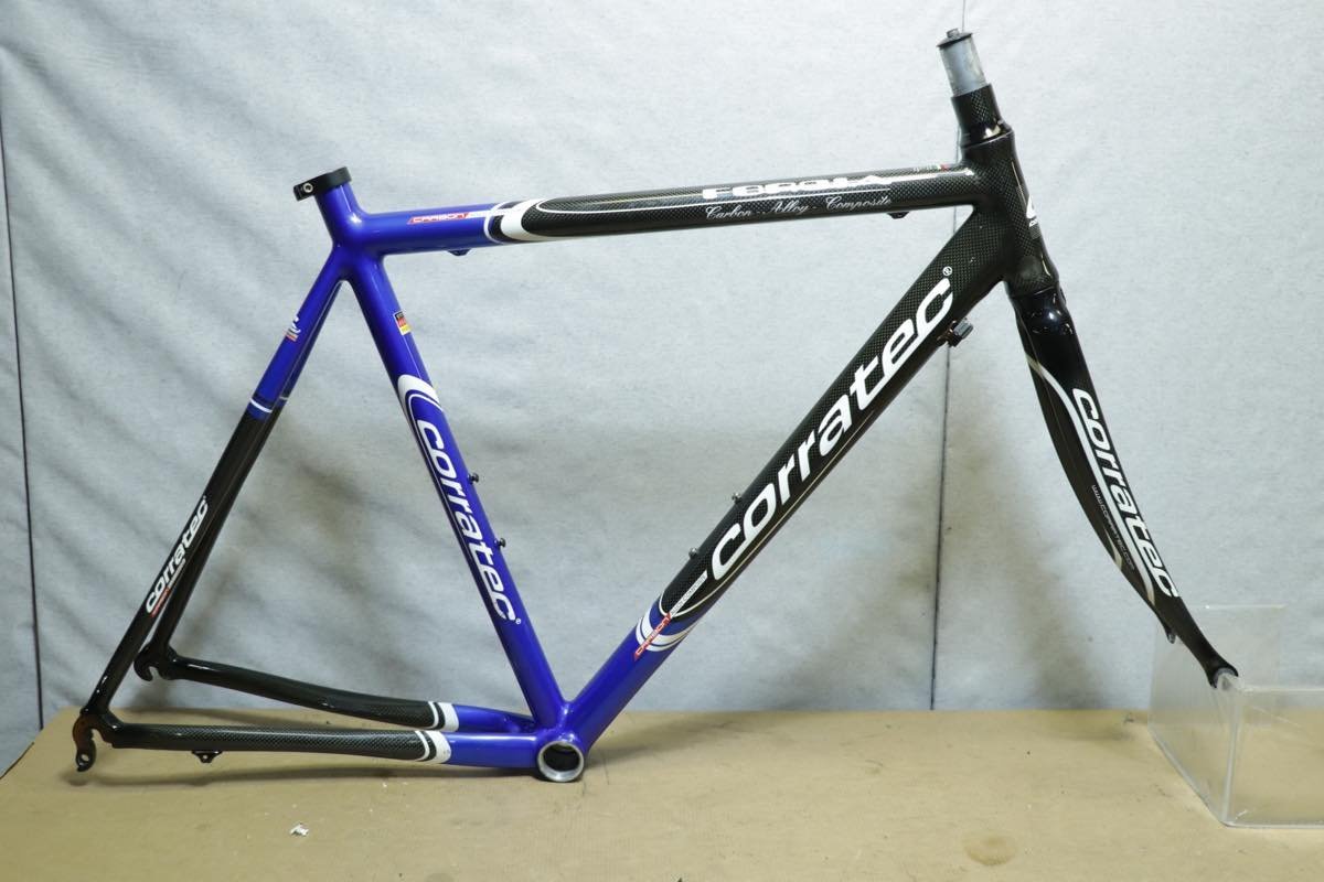 corratec コラテック FORCIA カーボンコンポジットフレーム 550mm C-T(ロードバイク)｜売買されたオークション情報 ...