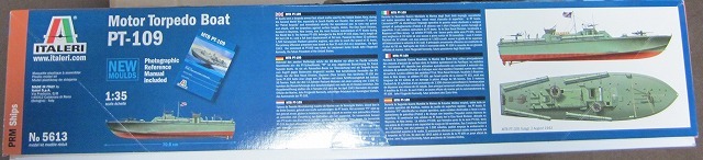 イタレリ ITALERI 1/35 モーター魚雷艇 PT-109 MOTOR Torpedo Boat PT-109(アメリカ)｜売買されたオークション情報、yahooの商品情報をアーカイブ ...