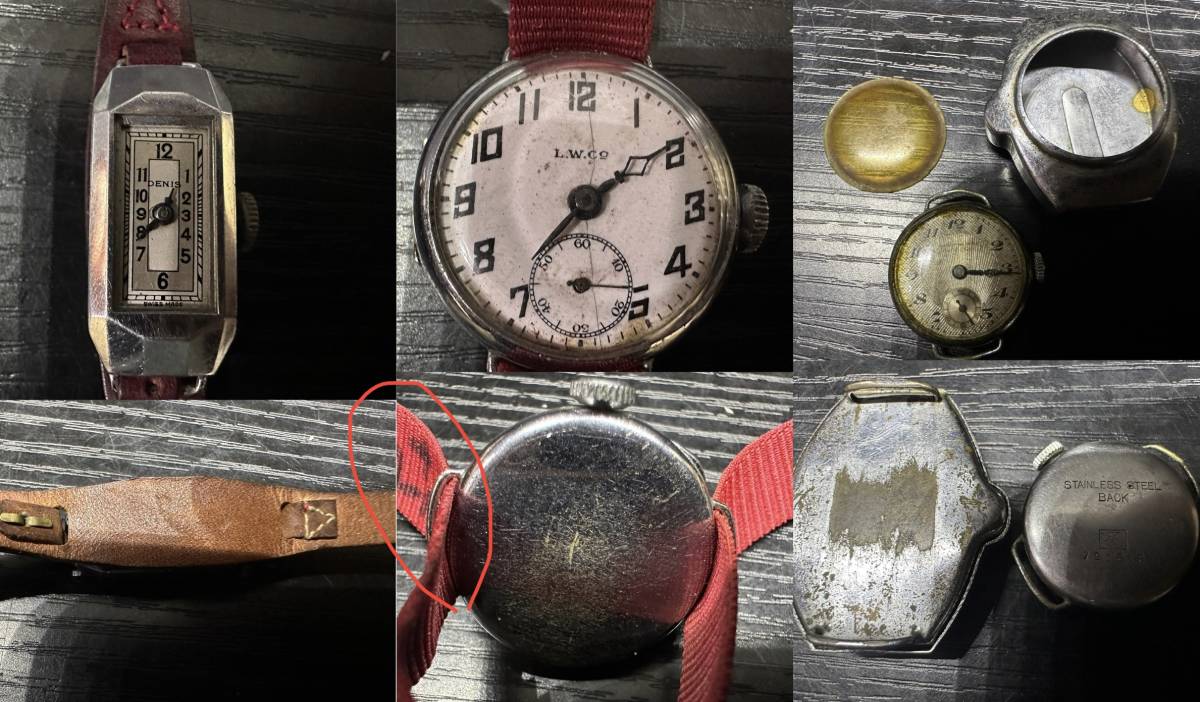 腕時計 まとめ 25点 / CHRONOMETER LISA / Takano / ODIN / DENIS / HERALD/Elida/Wyler / DELBANA /Olympia ...