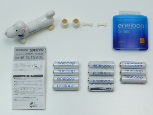 ジャンク SANYO エネループ 11本 HR-3UTG エネルーピー NC-ELP1 eneloop eneloopy(単3形)｜売買された ...