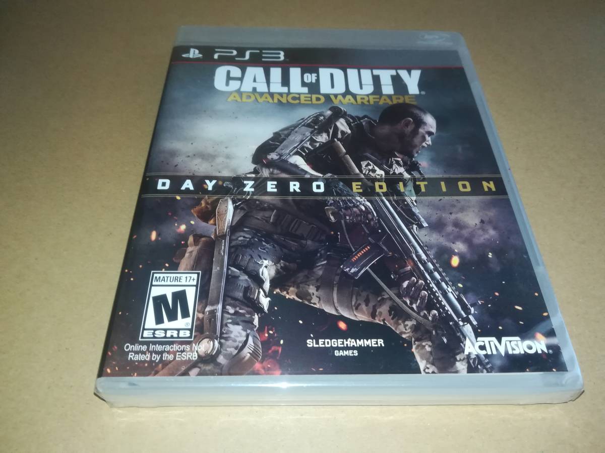 PS3 CALL OF DUTY ADVANCED WARFARE DAY ZERO EDITION 海外版 コール オブ デューティ(アクション)｜売買されたオークション情報、yahooの ...