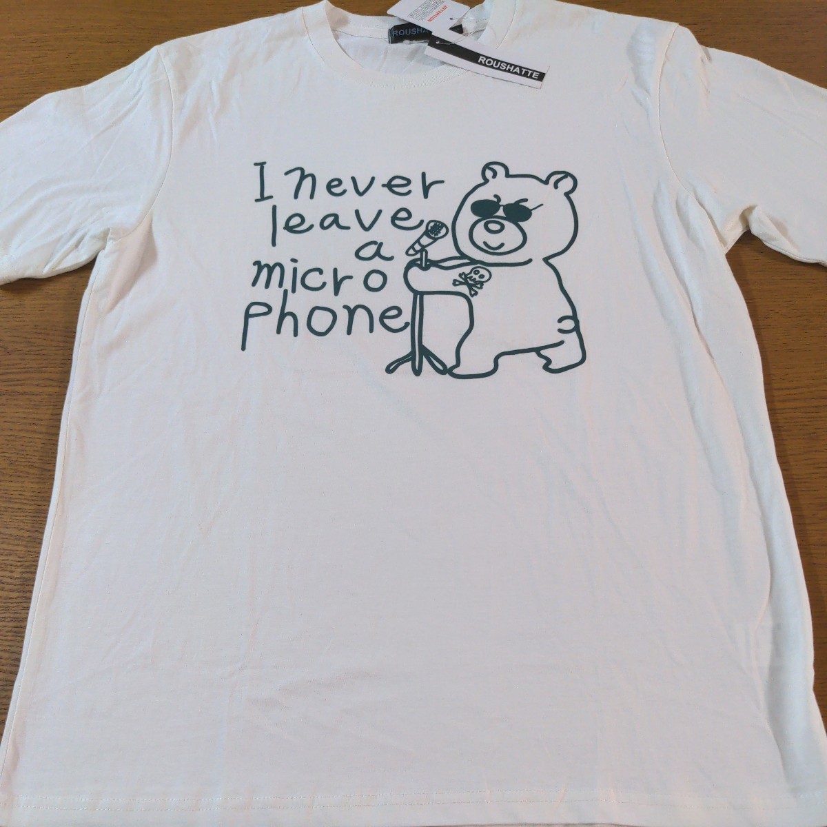 ROUSHATTE 半袖Tシャツ LL ホワイト 男性用 No.926(イラスト、キャラクター)｜売買されたオークション情報、yahooの商品情報をアーカイブ公開 - オークファン ...