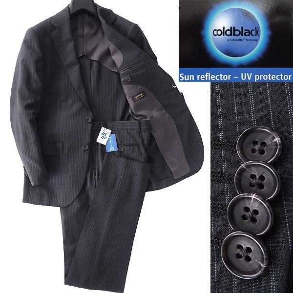クリスチャンオラーニ coldblack 熱反射 トロピカル スーツ A6 L 灰 J50365 CHRISTIAN ORANI セットアップ ...