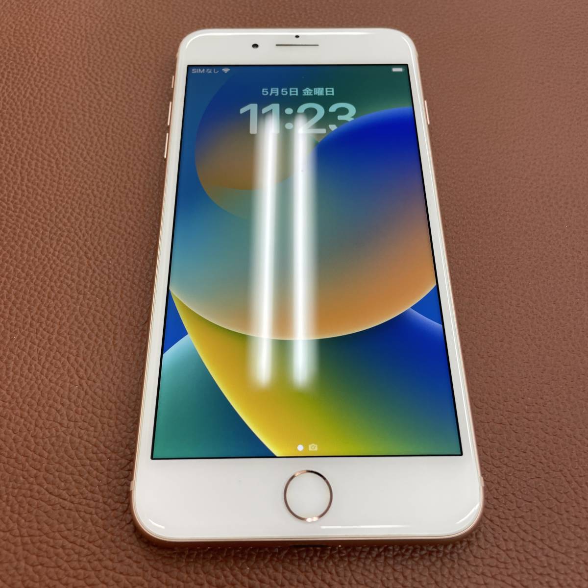/SIMフリー iPhone 8 Plus 256GB ゴールド au版SIMロック解除済 バッテリー最大容量73% 1円スタート ...