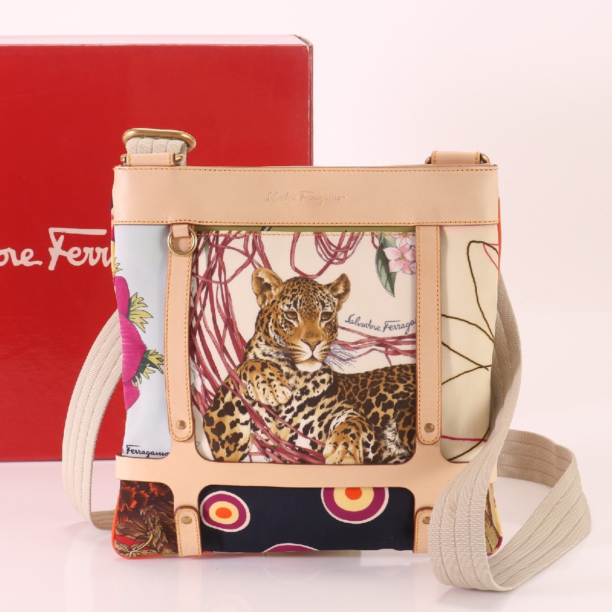 1円 サルヴァトーレフェラガモ レオパード ヒョウ ショルダーバッグ 斜め掛け トート ビジネス 通勤 レザー メンズ AGT E19-1(かばん、バッグ)｜売買されたオークション情報 ...