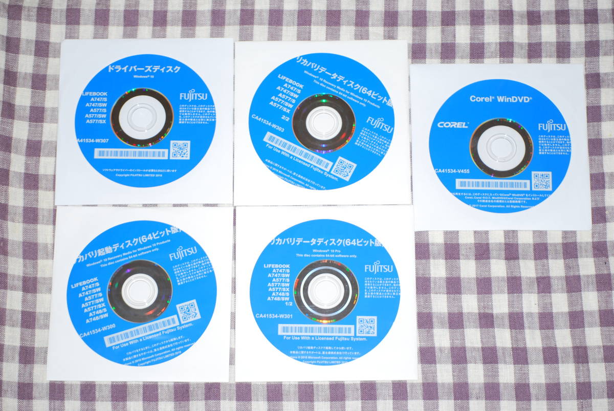 富士通 LIFEBOOK Windows10 リカバリーディスク A747/S A747/SW A577/S A577/SW A577/SX(リカバリ)｜売買されたオークション情報、yahoo ...