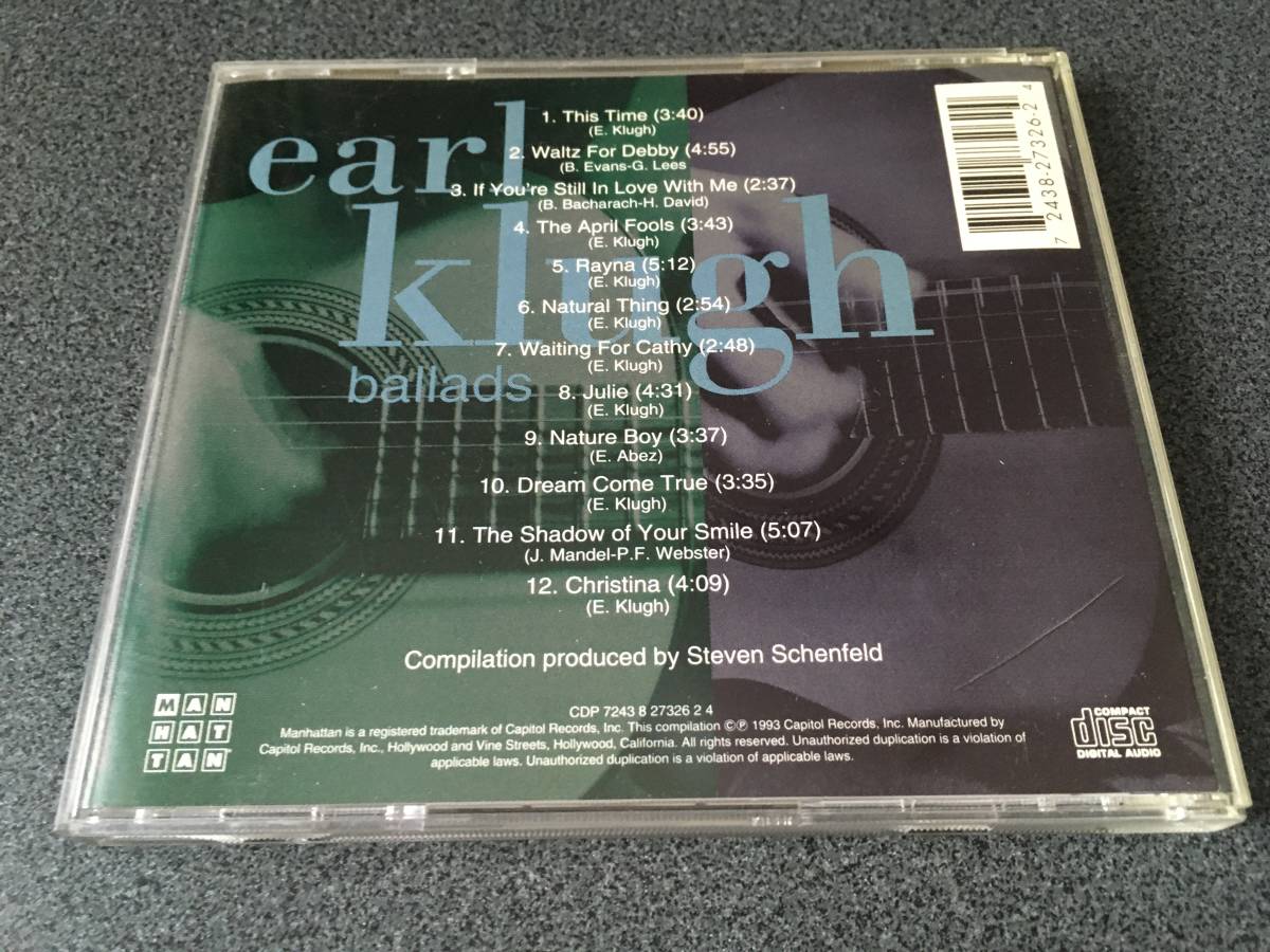 CD Ballads / アール クルー Earl Klugh(フュージョン)｜売買されたオークション情報、yahooの商品情報をアーカイブ公開 - オークファン（aucfan.com）