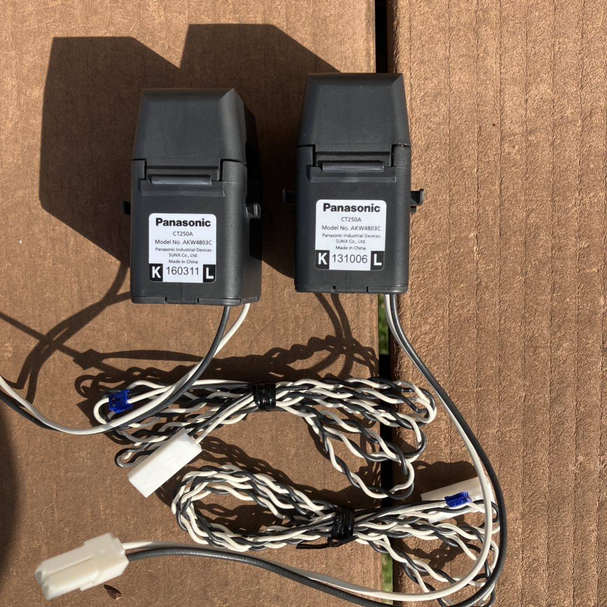 パナソニック エコパワーメータ専用CT 250A AKW4803B 2個セット②(その他)｜売買されたオークション情報、yahooの商品情報を ...