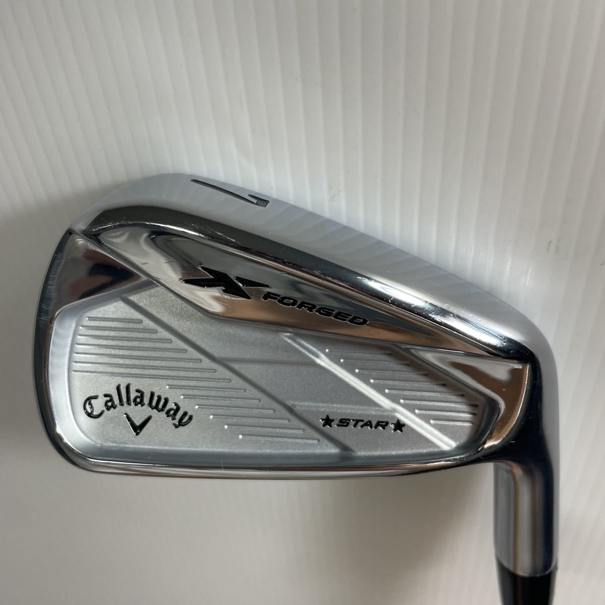 単品7番アイアン Callaway X FORGED STAR #7 2019 DYNAMIC GOLD S200 Xフォージド スター ...