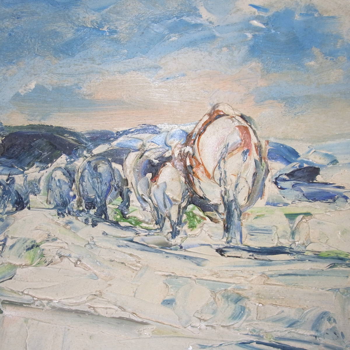 木村一堂 景色 1970年 F8(自然、風景画)｜売買されたオークション情報、yahooの商品情報をアーカイブ公開 - オークファン（aucfan.com）