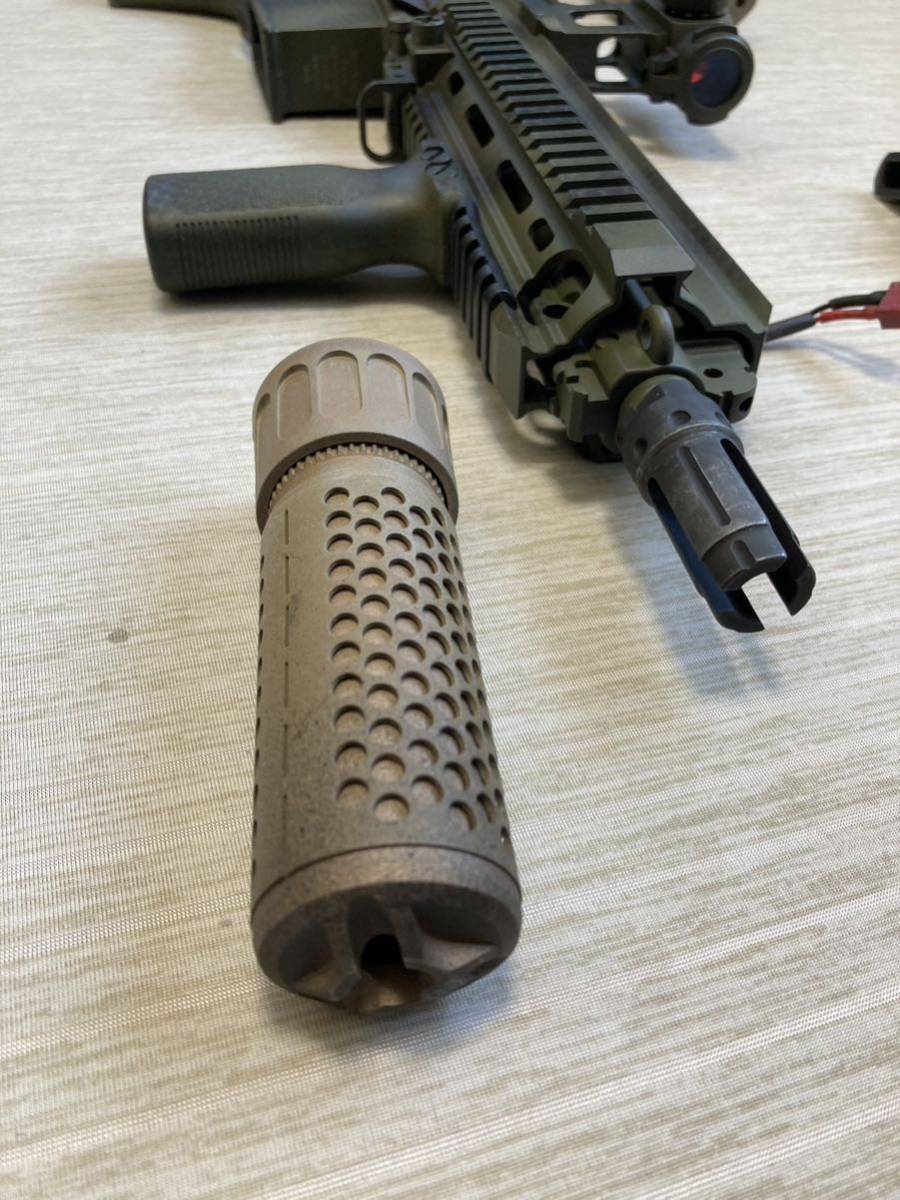 マルイ hk416 devgruカスタム 次世代 電動ガン 塗装品 t.rex arms aimpoint kac red back one gg&g bcm kimpla custom m4 ...