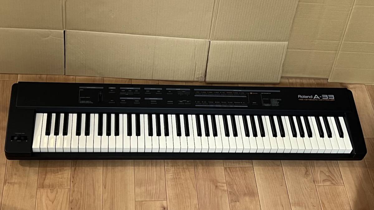 Roland A-33 MIDIキーボード ローランド(MIDIキーボード、コントローラー)｜売買されたオークション情報、yahooの商品情報 ...