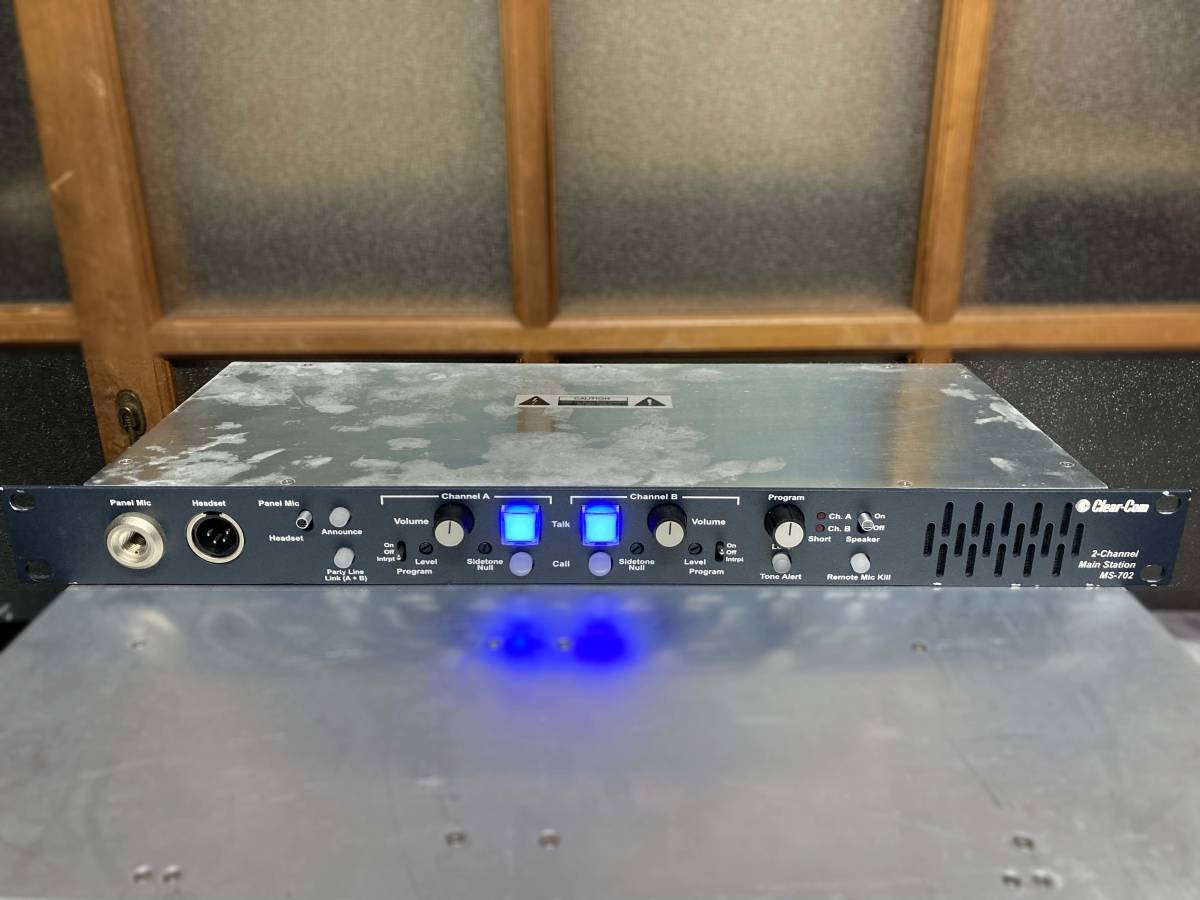 Clear Com MS-702 クリアカム 2chメインステーション 放送 インカム 2W(プロ用、業務用)｜売買されたオークション情報 ...