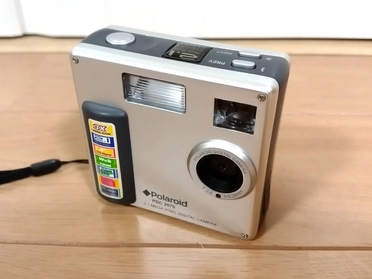 / ジャンク Polaroid PDC 2070 Digita Camera ポラロイド デジタルカメラ(コンパクトデジタルカメラ)｜売買され ...