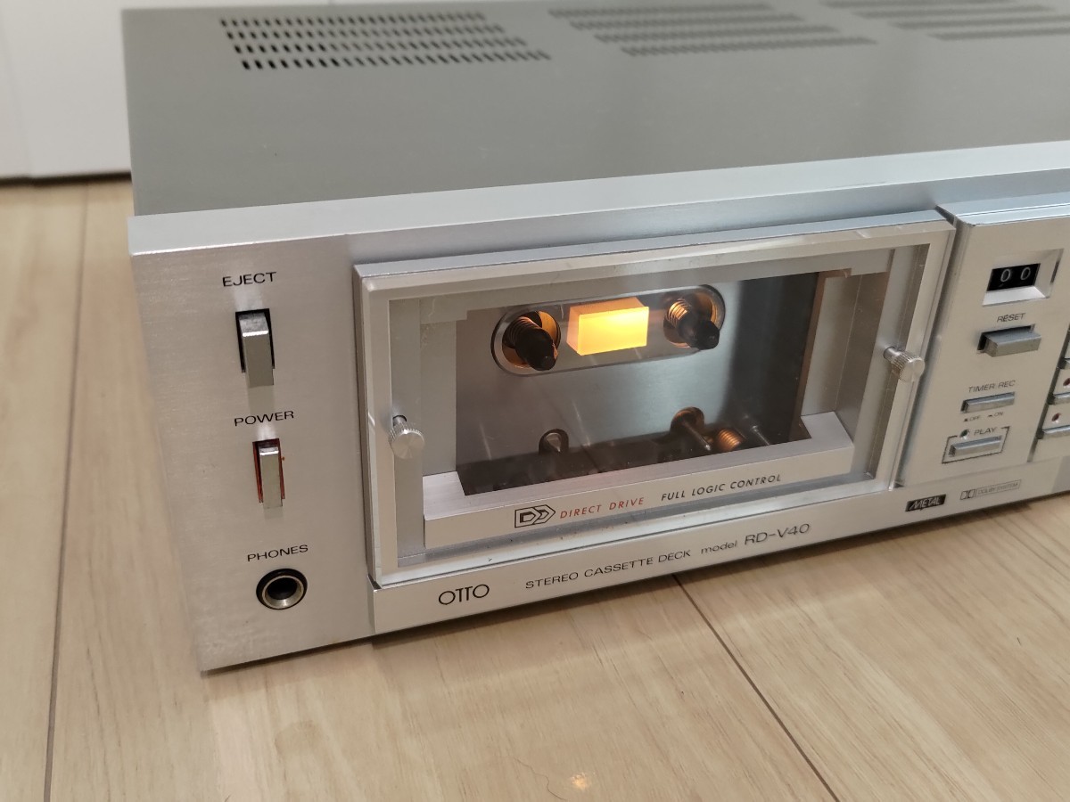 SANYO OTTO ステレオカセットデッキ RD-V40 通電のみ確認(一般)｜売買されたオークション情報、yahooの商品情報をアーカイブ公開 - オークファン（aucfan.com）