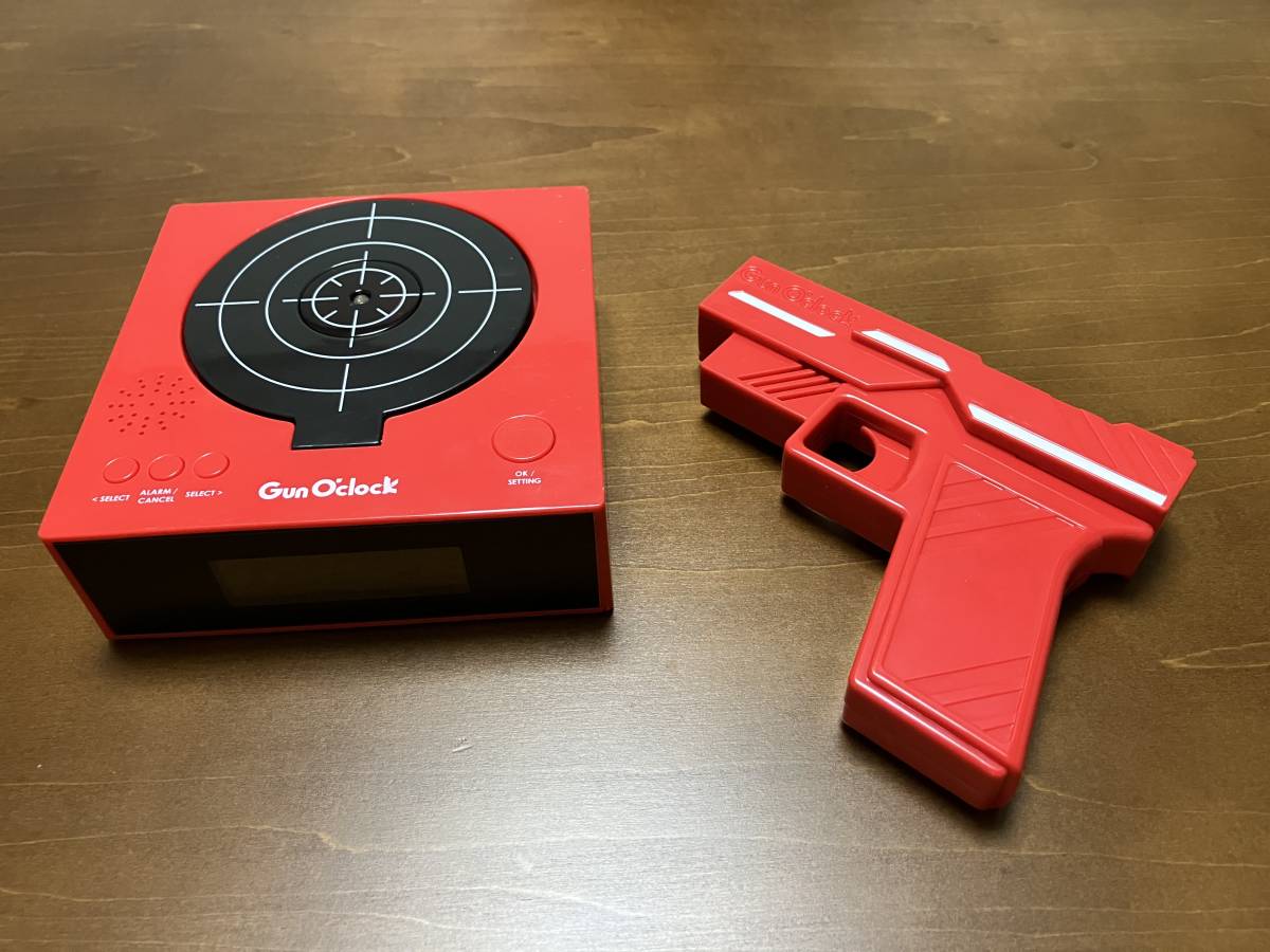 シューティングゲーム機能付き目覚まし時計 Gun O'clock ガン オクロック バンダイ レア品 み(トイガン)｜売買されたオークション ...