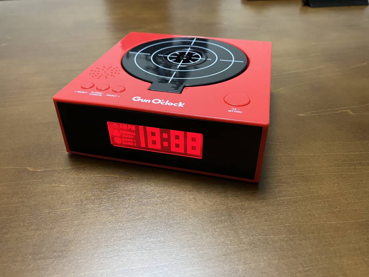 シューティングゲーム機能付き目覚まし時計 Gun O'clock ガン オクロック バンダイ レア品 み(トイガン)｜売買されたオークション ...