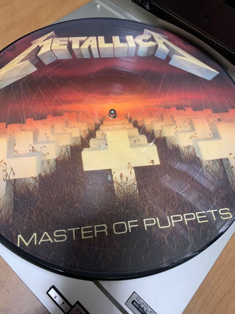 METALLICA Master of Puppets LP Picture Disc first edition 1986 LP MFN ...