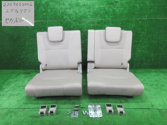 エブリィ ABA-DA17W リアシート セカンドシート 左右セット PZターボスペシャル 203604(スズキ用)｜売買されたオークション ...