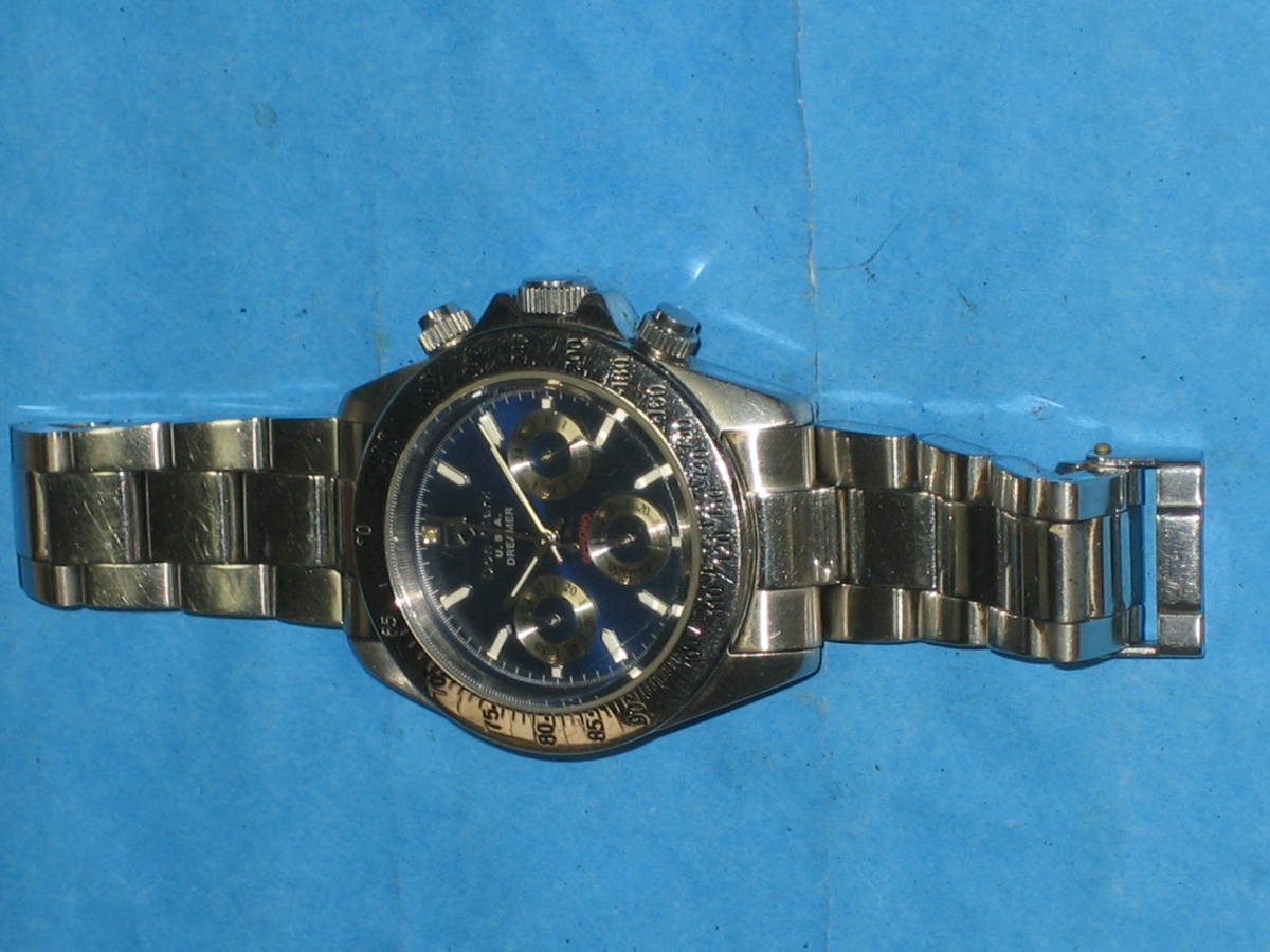 Don Clark ダンクラーク クロノ メンズ腕時計 10BAR(その他)｜売買されたオークション情報、yahooの商品情報をアーカイブ公開 ...