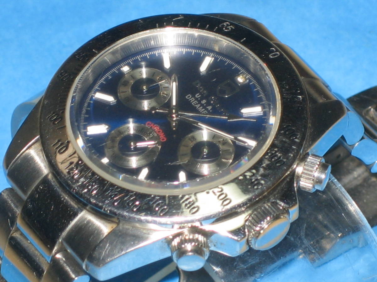 Don Clark ダンクラーク クロノ メンズ腕時計 10BAR(その他)｜売買されたオークション情報、yahooの商品情報をアーカイブ公開 ...