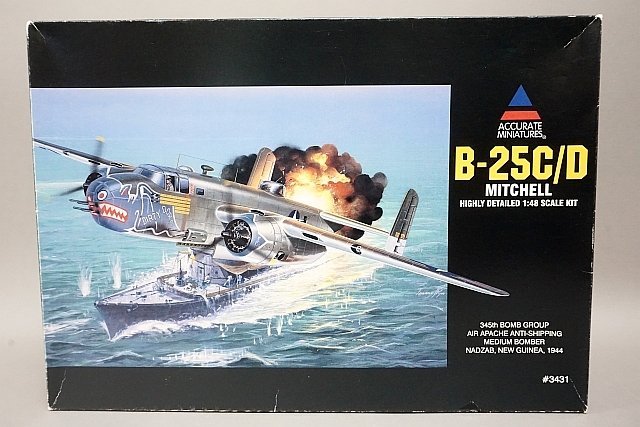 ACCURATE MINITURES 1/48 B-25C/D MITCHELL ミッチェル 345th BOMB GROUP 第345爆撃 ...