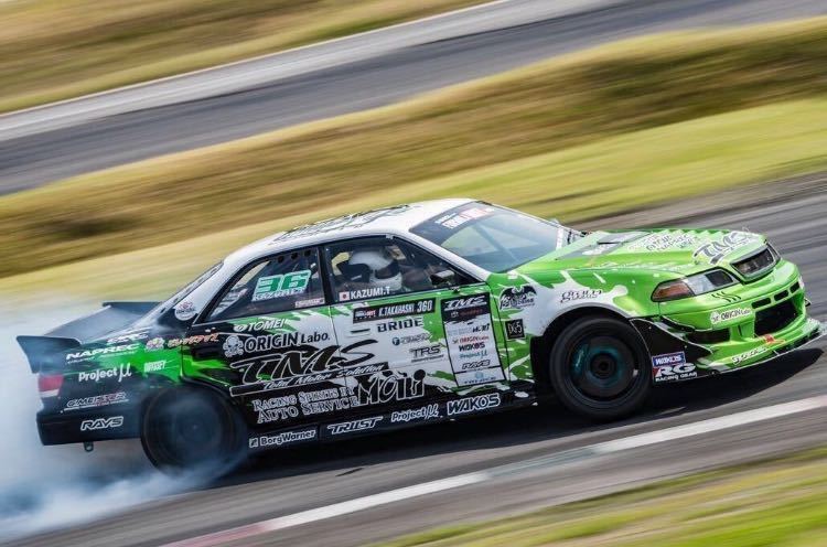 1/10 ラジコン ドリフト カッティングステッカー FDJ D1GP TMS JZX100 高橋和巳 カット済み(ボディ)｜売買された ...