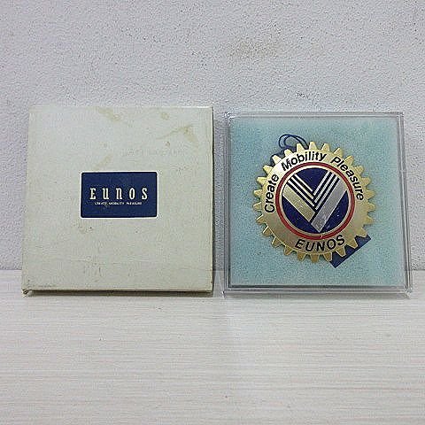 EUNOS / ユーノス / マツダ純正 / エンブレム / オーナメント / ゴールド / マスコット / ケース付き / マツダ / タグ付き(マツダ用)｜売買されたオークション情報 ...